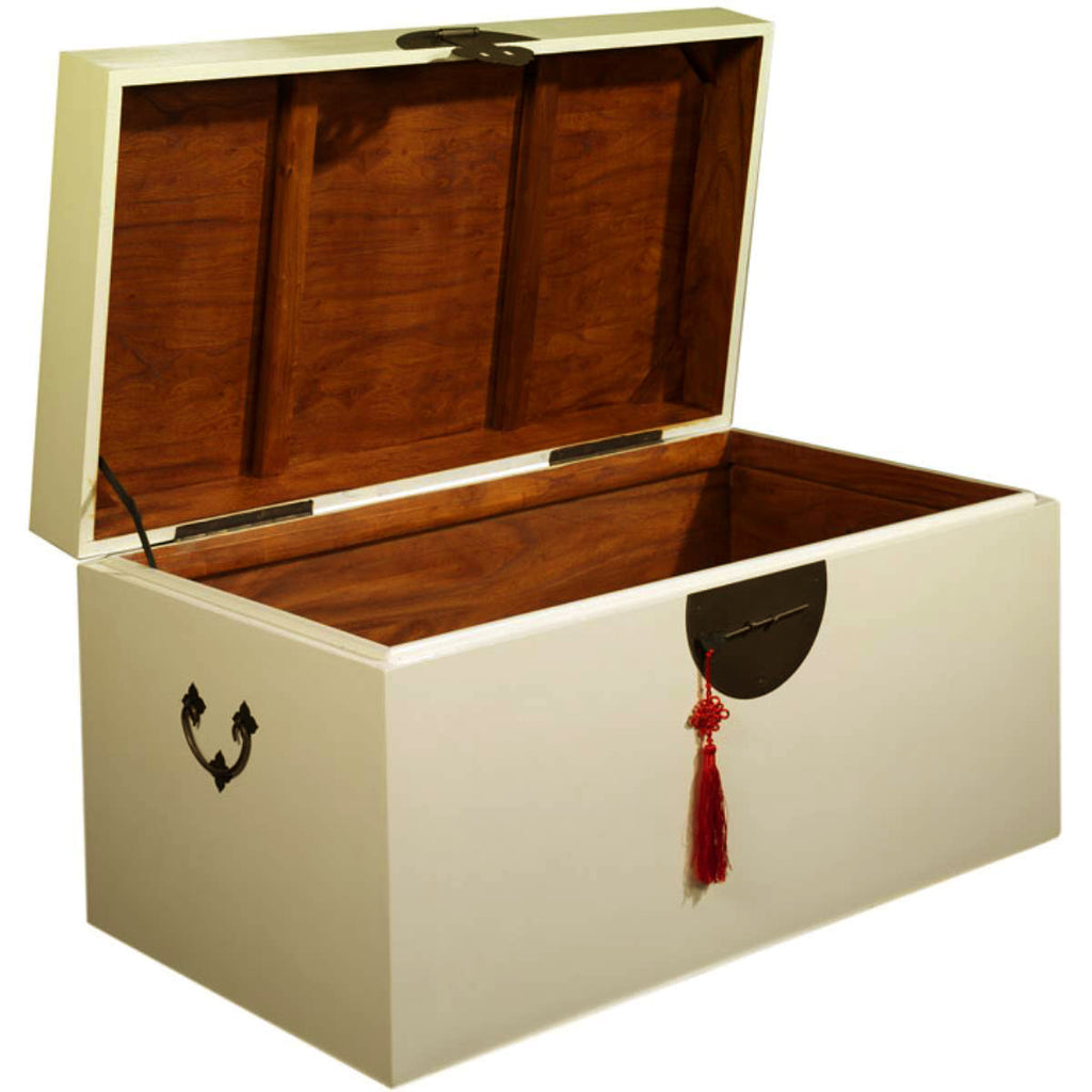 Blanket Trunk, Cream Lacquer — Shimu