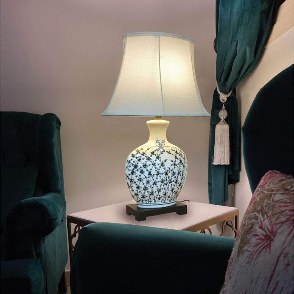 Blueberry Perch Vase Lamp — Shimu