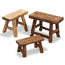 Small Wooden Chinese Stool — Shimu