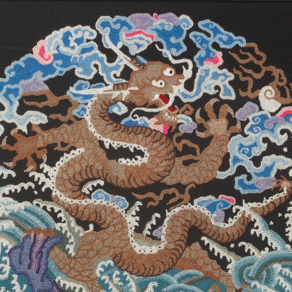 Silk Embroidery - 'Water Dragon' — Shimu