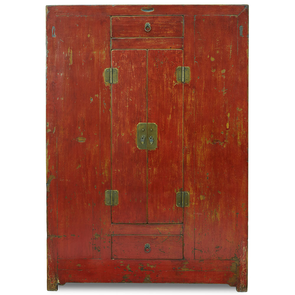 Qinghai Red Lacquer Cabinet — Shimu