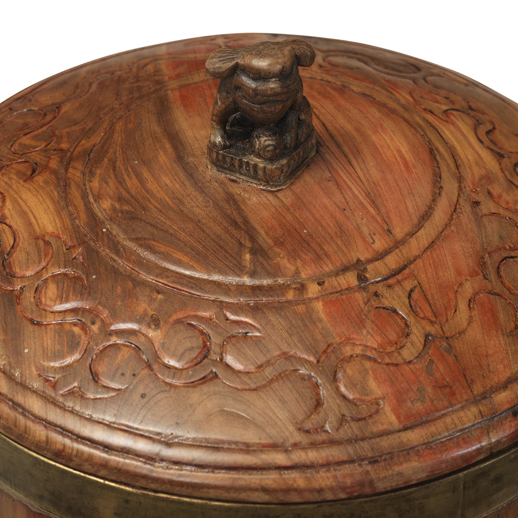 Foo Dog Round Container — Shimu