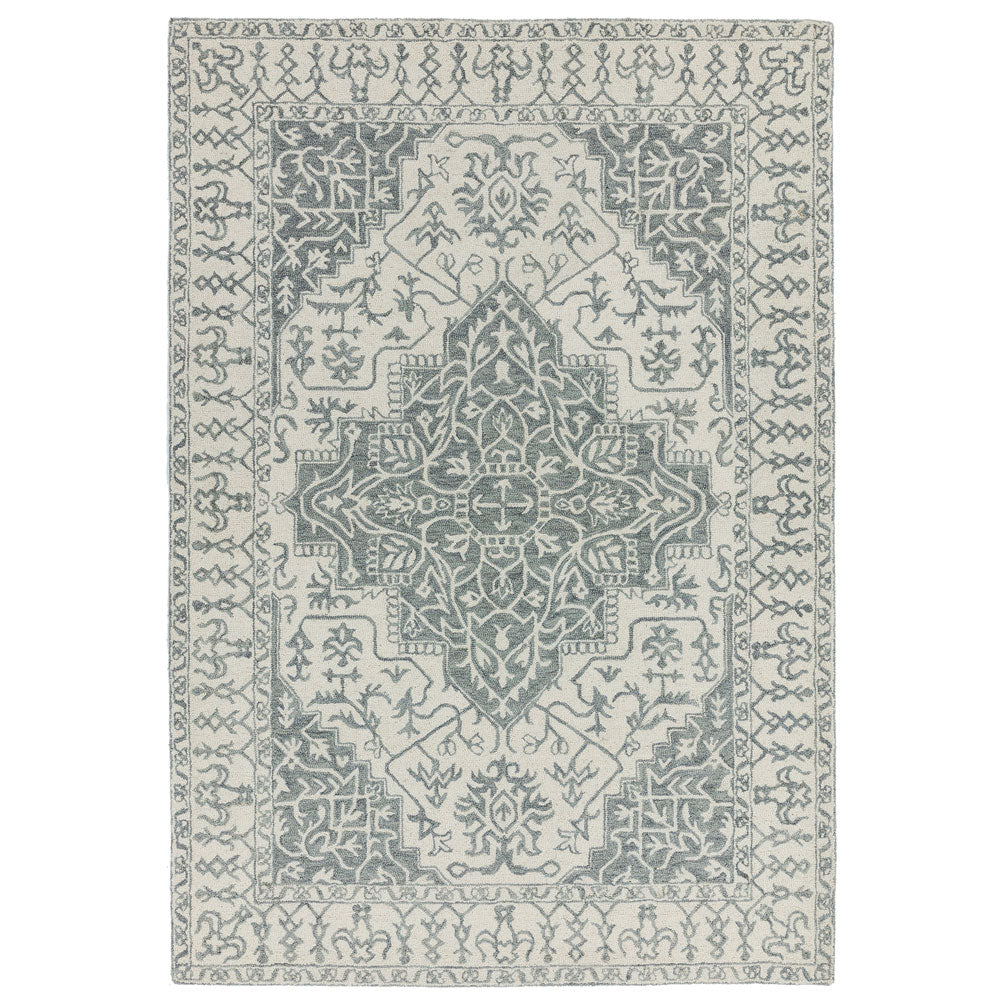 Bronte Rug, Silver — Shimu