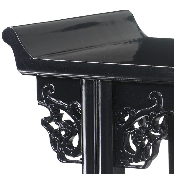 Altar Table, Black Lacquer — Shimu
