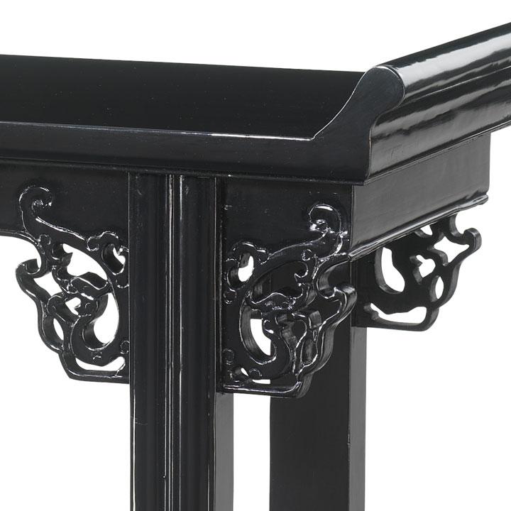 Altar Table, Black Lacquer — Shimu