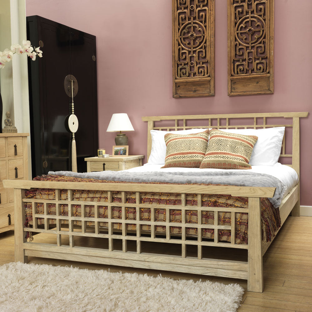 Country Lattice Bed — Shimu