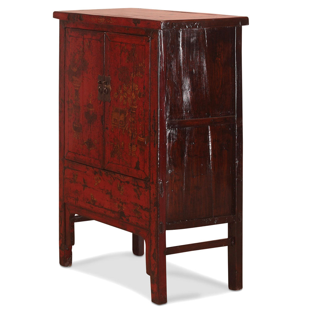 Red and Gold Shanxi Cabinet — Shimu