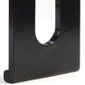 Scroll Altar Table, Black Lacquer — Shimu