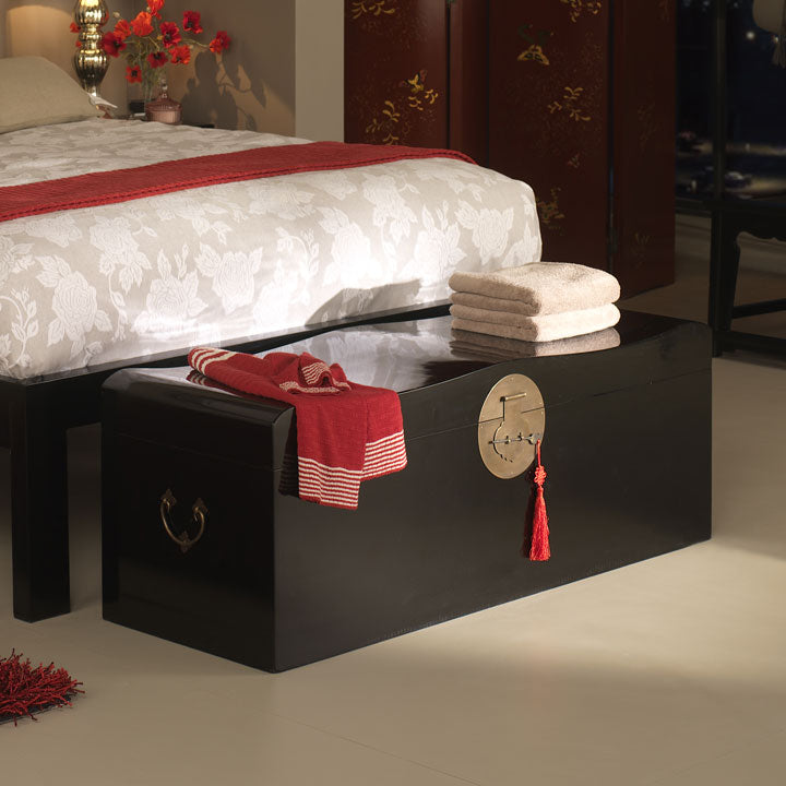 Wave Trunk, Black Lacquer — Shimu