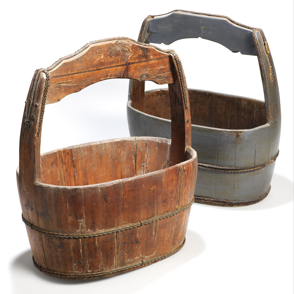 Wooden Water Bucket — Shimu