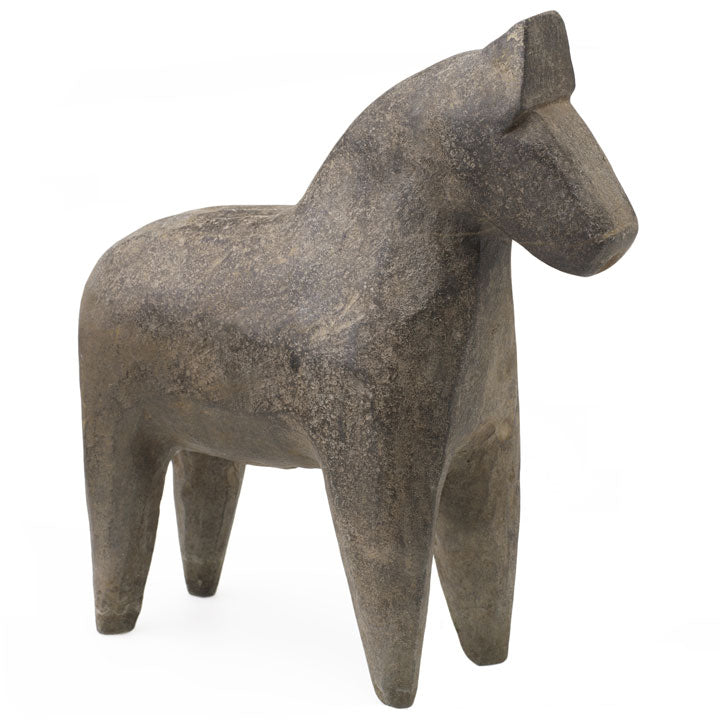 Rustic Stone Horse — Shimu