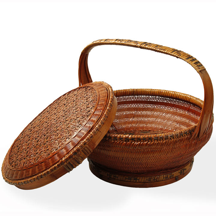 Woven Bamboo Basket — Shimu